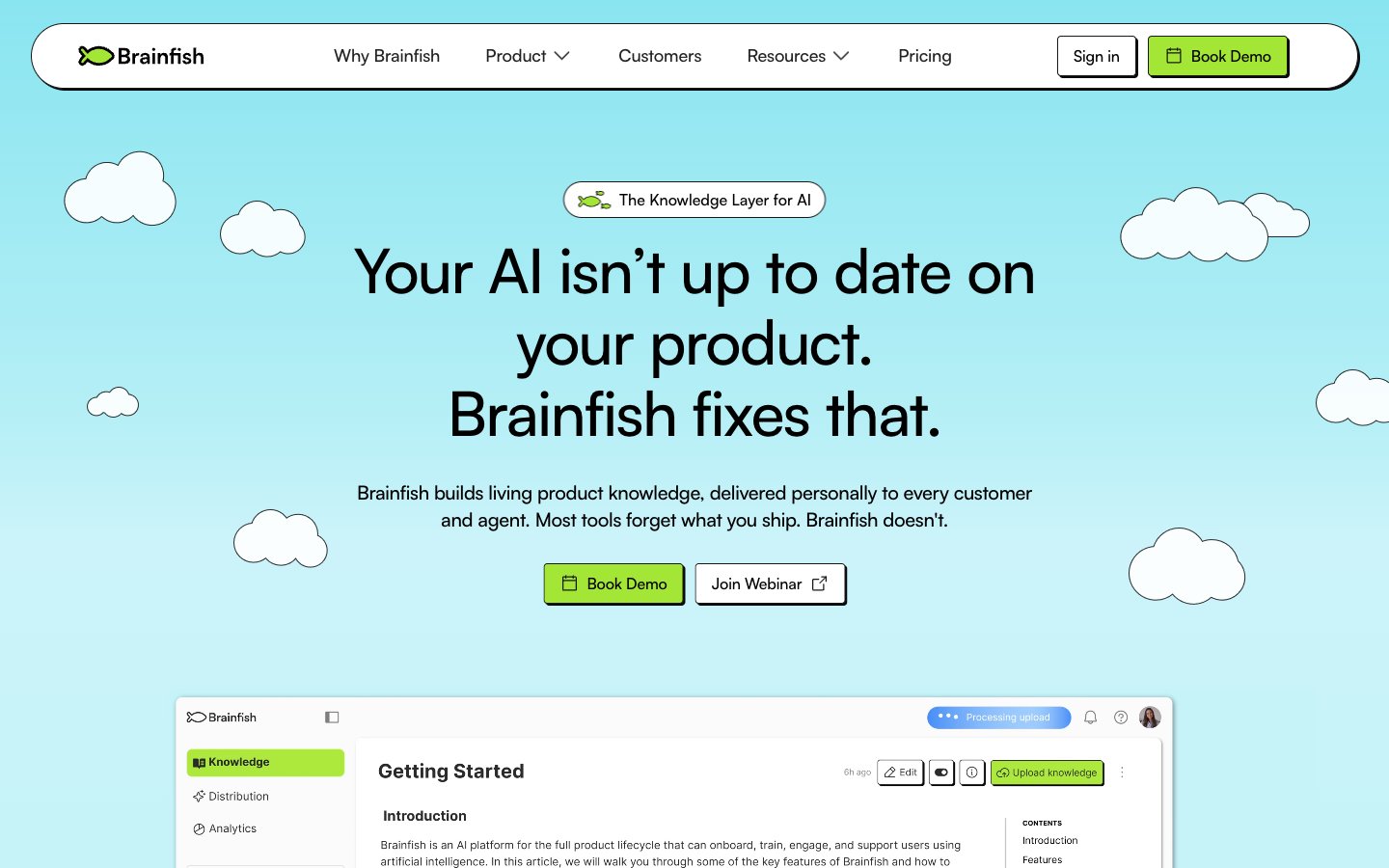 Brainfish design system | Refero Styles